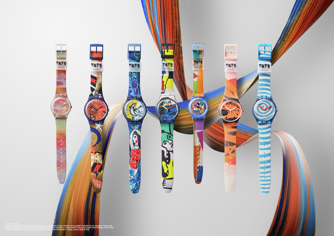 Swatch X Tate Collection: Join us on the Swatch Art Journey 2024 and see where it takes you ...