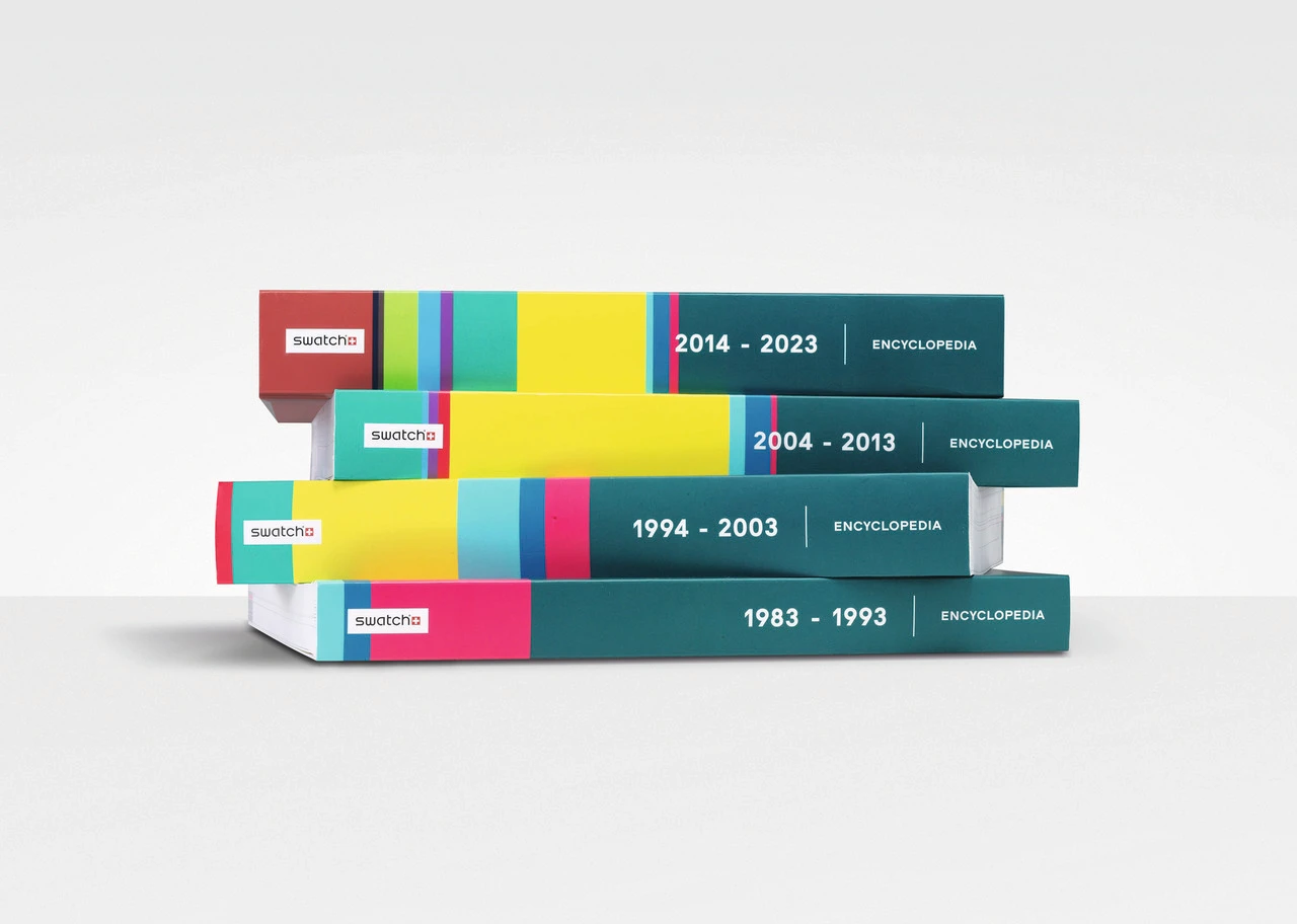Swatch Encyclopedia: More than 8000 ways to celebrate four decades of ...