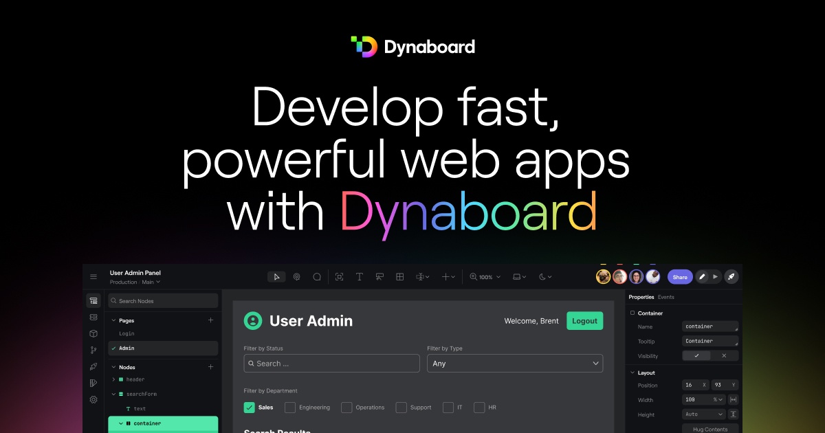 Dynaboard | Features