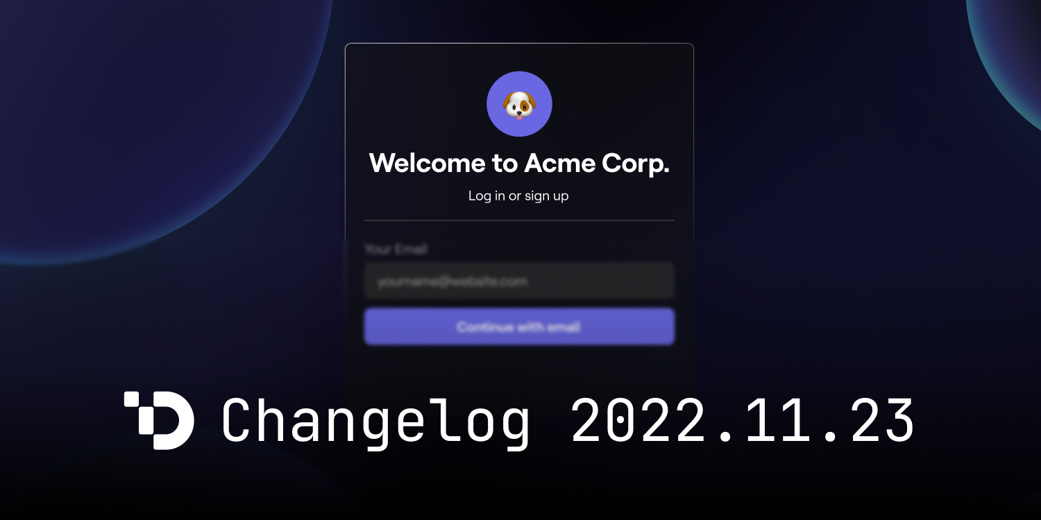 Dynaboard Changelog 2022.11.23