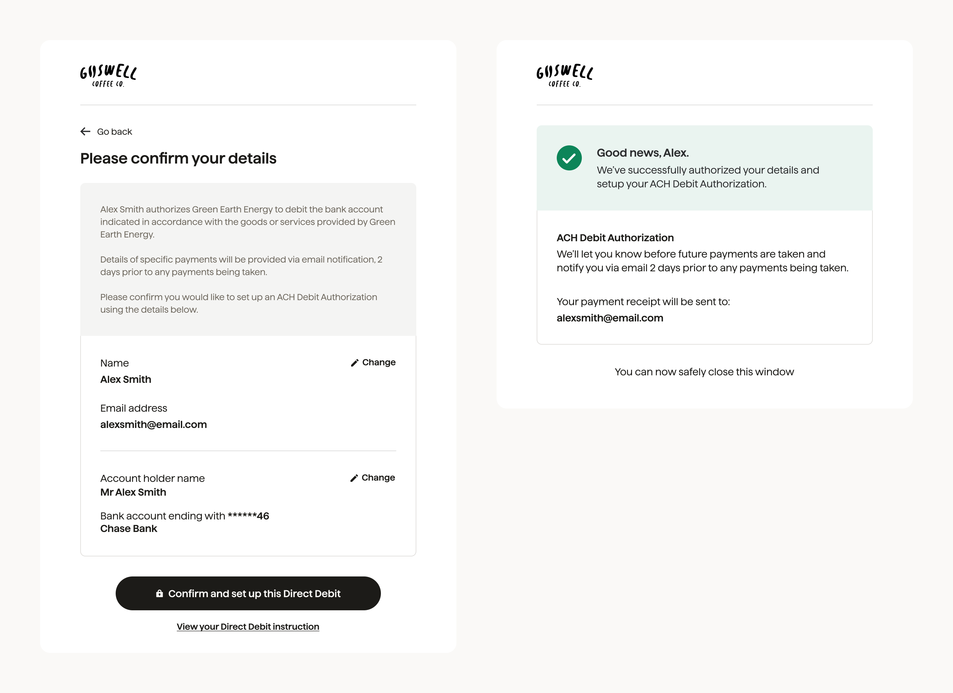 Billing Requests: Verified Mandates - GoCardless Developers