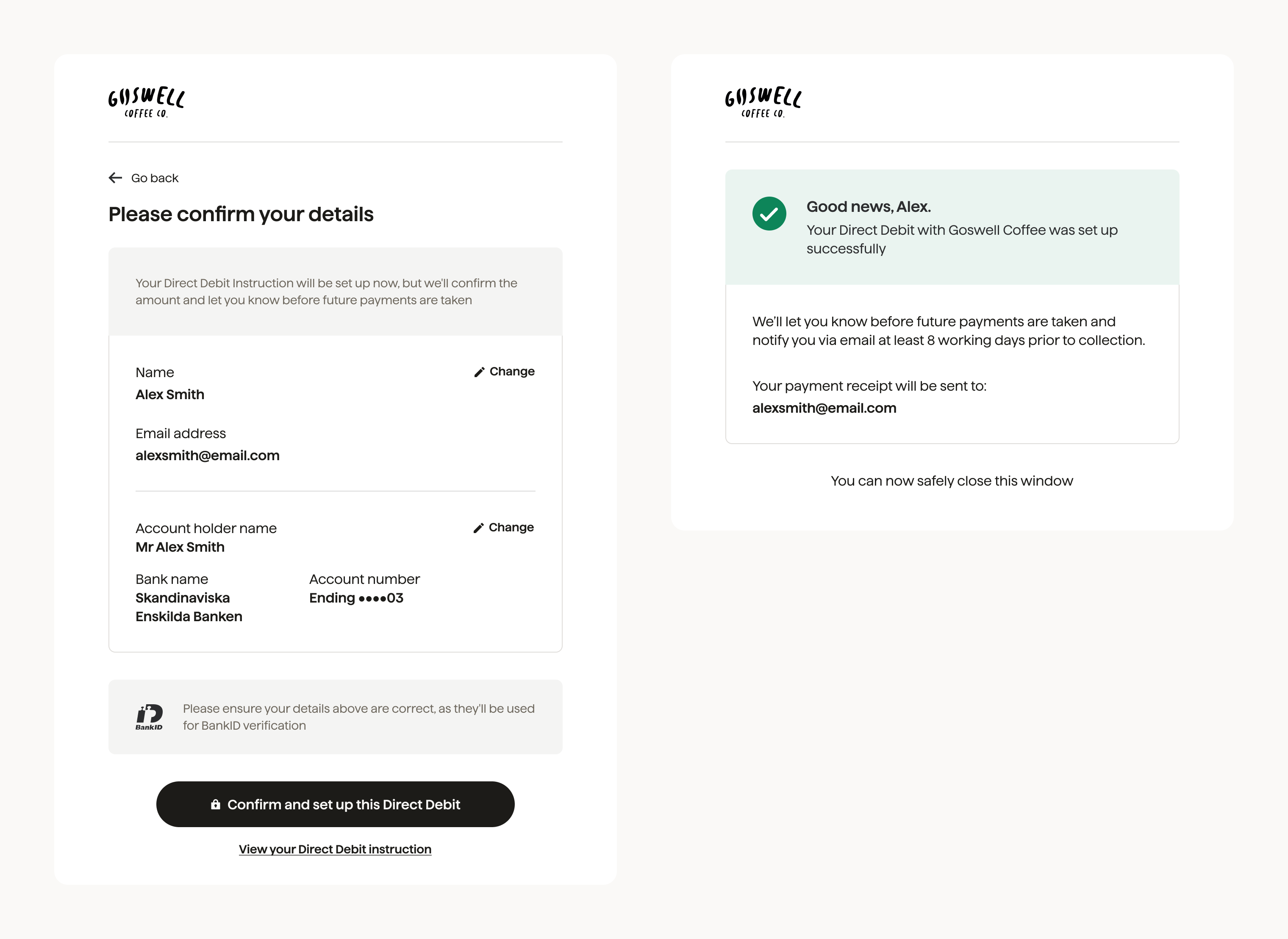 Billing Requests: Verified Mandates - GoCardless Developers