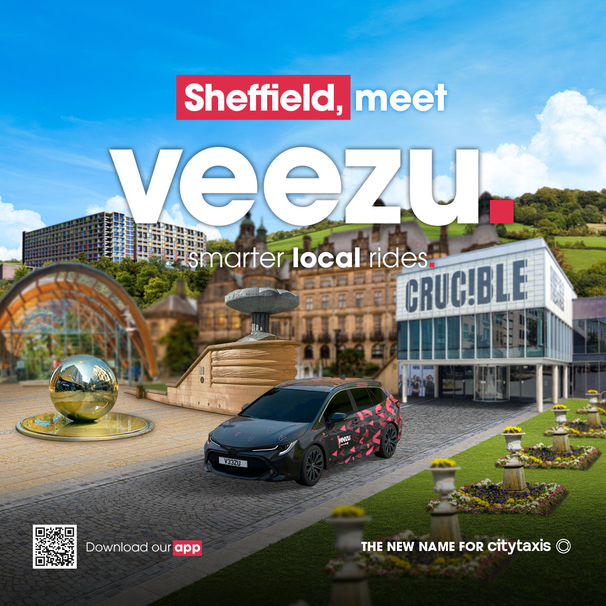 City Taxis rebrands as Veezu