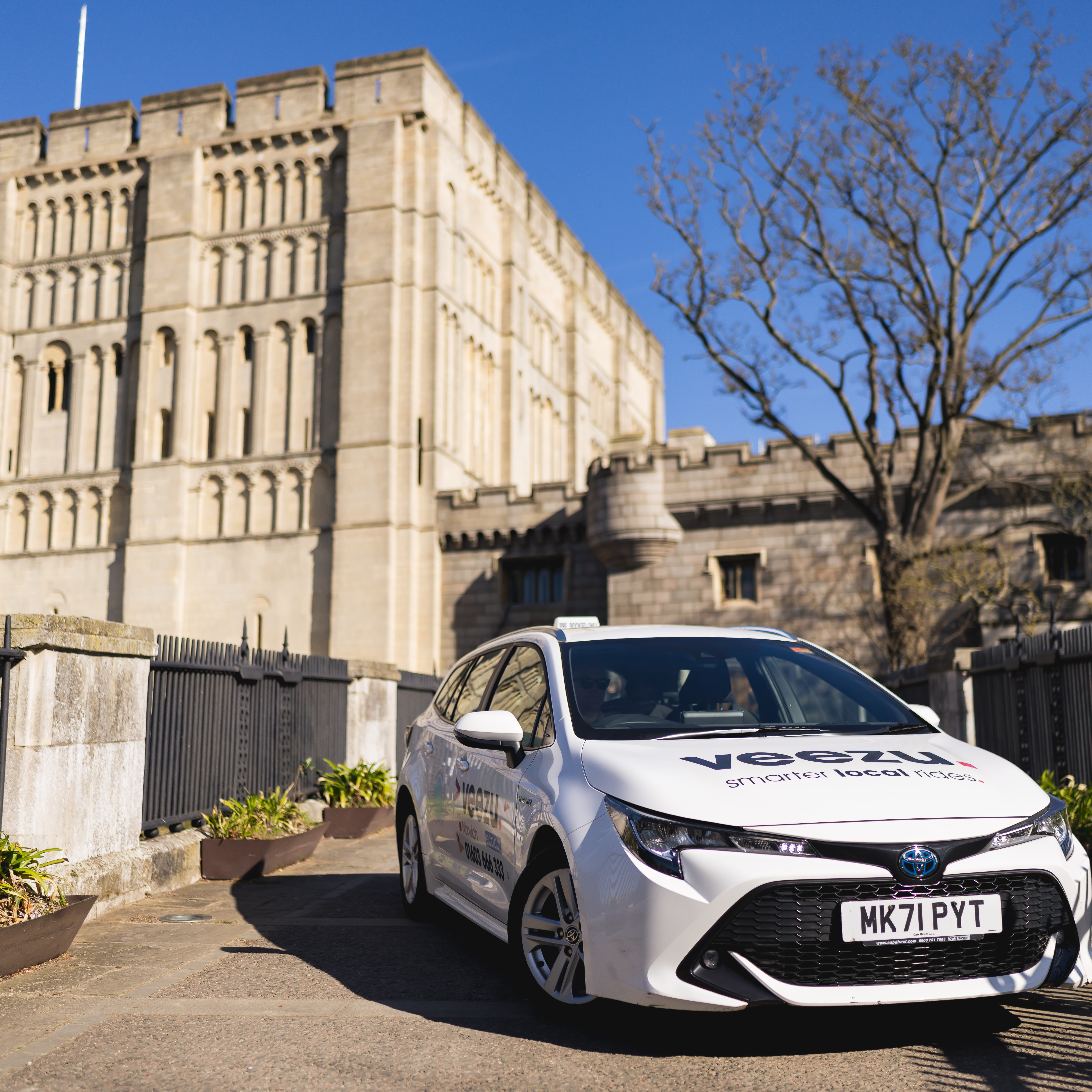 Veezu is the new name for ABC Taxis Norwich