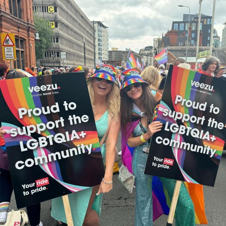 Veezu sponsors Pride Cymru