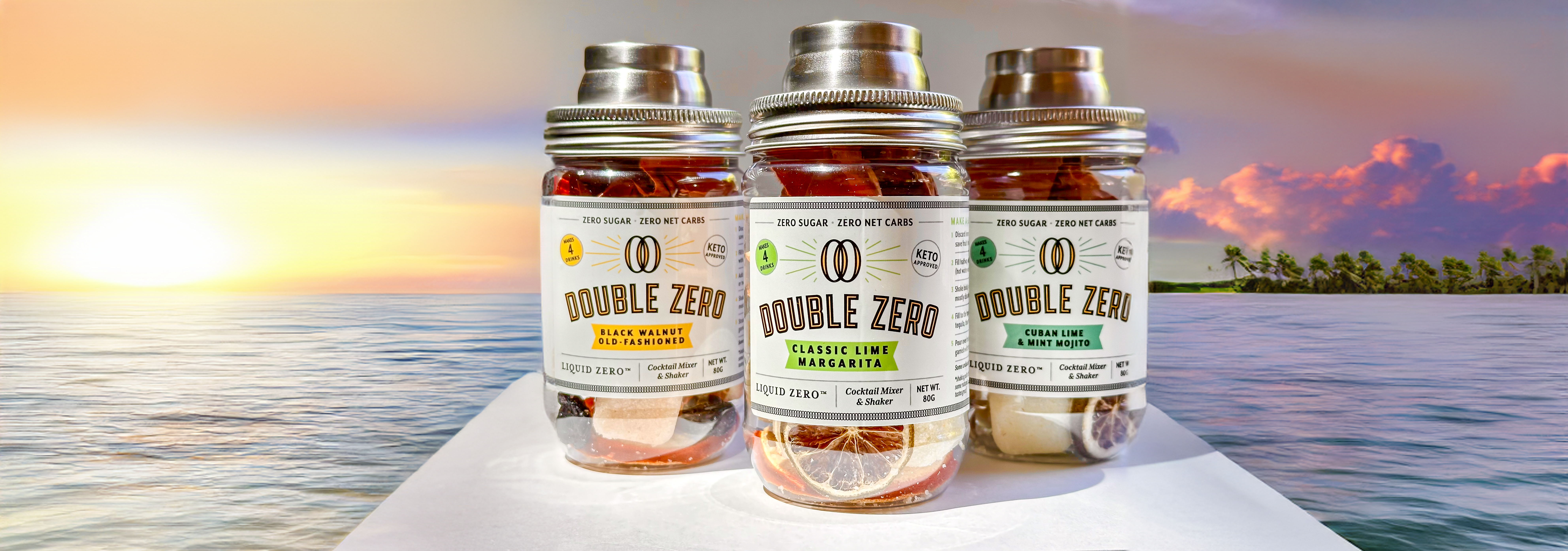 Liquid Zero | Incredible Instant Zero-Sugar Cocktails