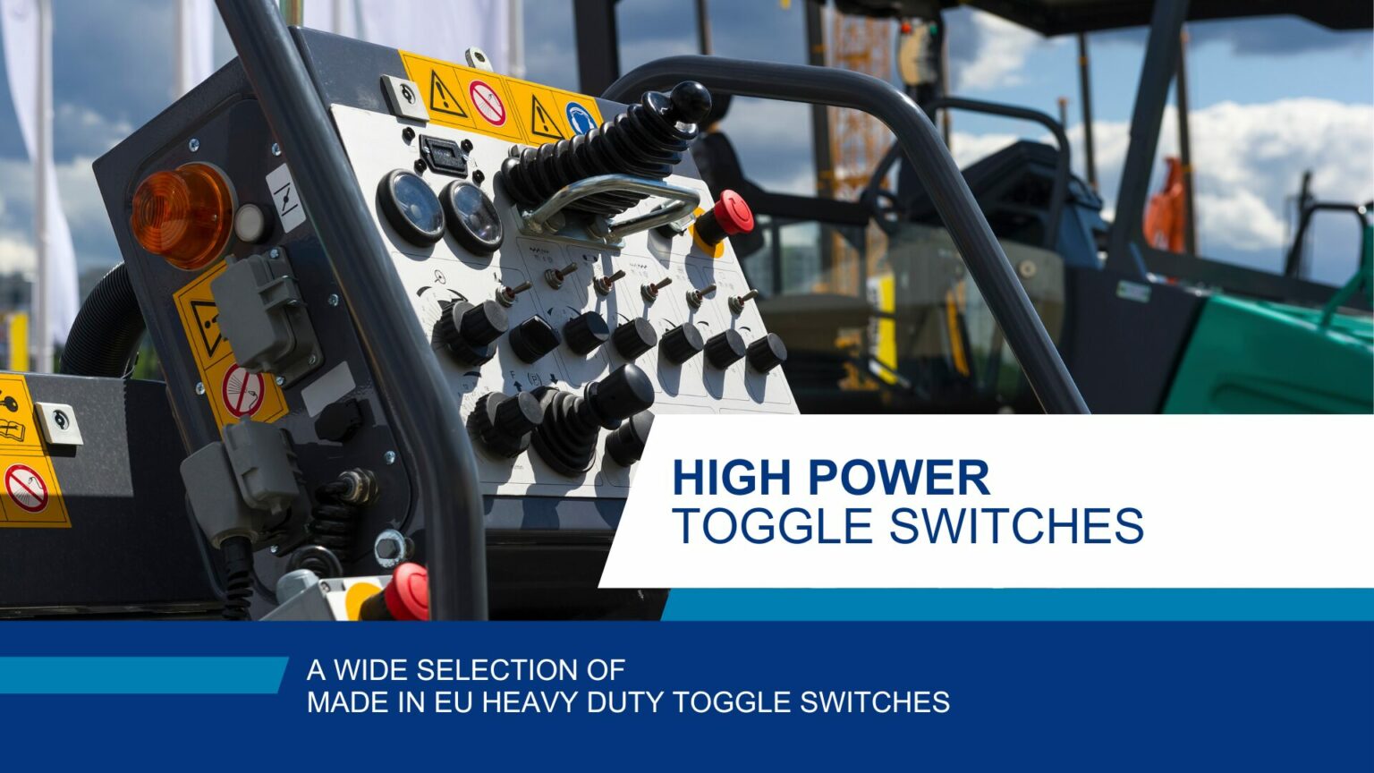Heavy duty toggle switches for high voltage and high current ...