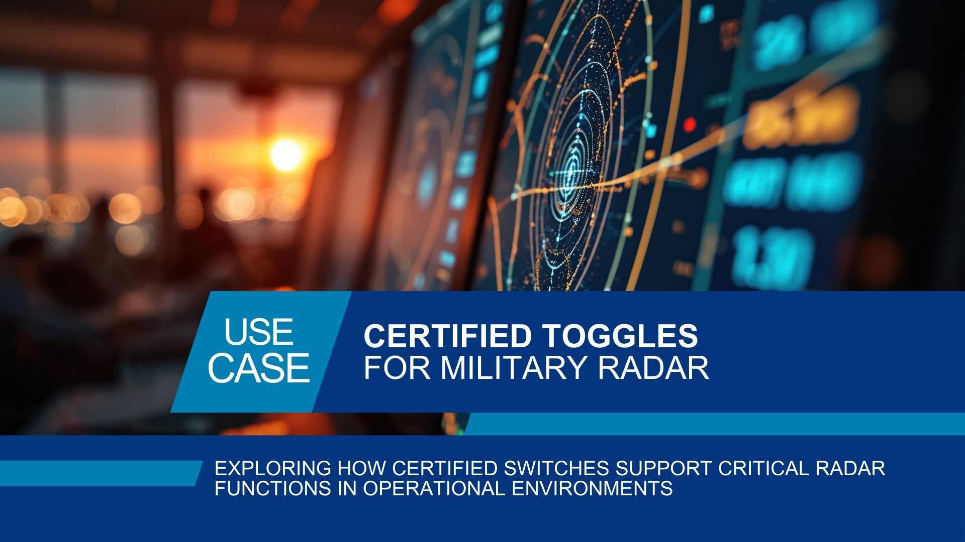 Why certified military toggles are essential for modern radar systems?