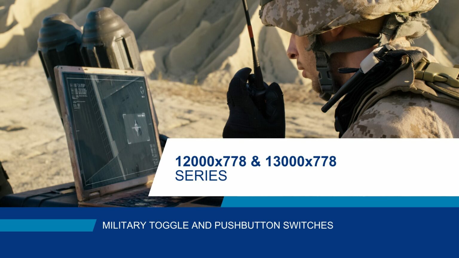 Toggle and pushbutton switches certified for tough military operations ...