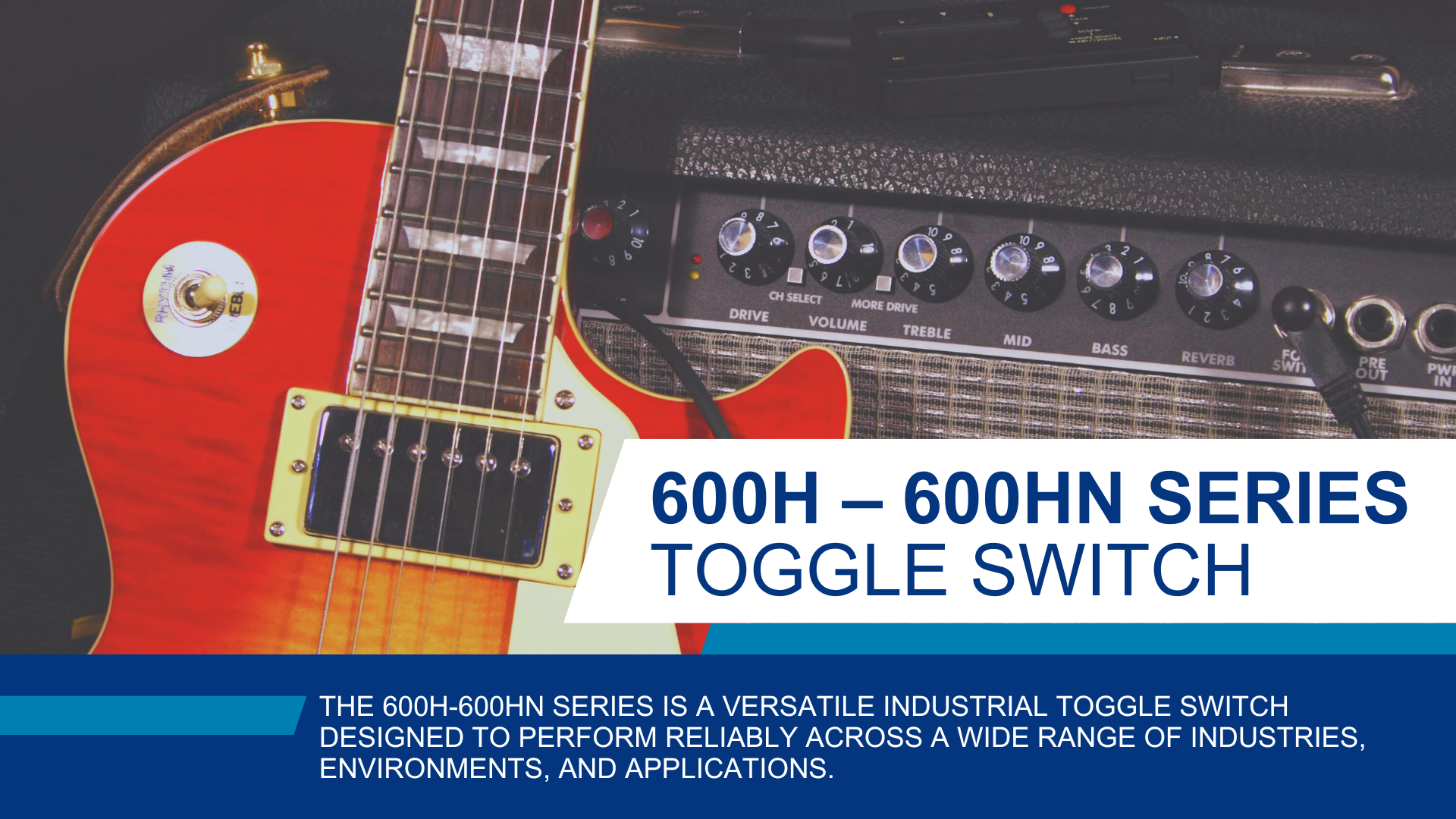 APEM 600H-600HN series: the toggle switch for all uses