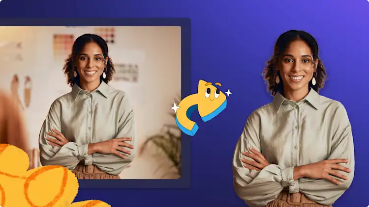 How to make an image transparent | Clipchamp Blog