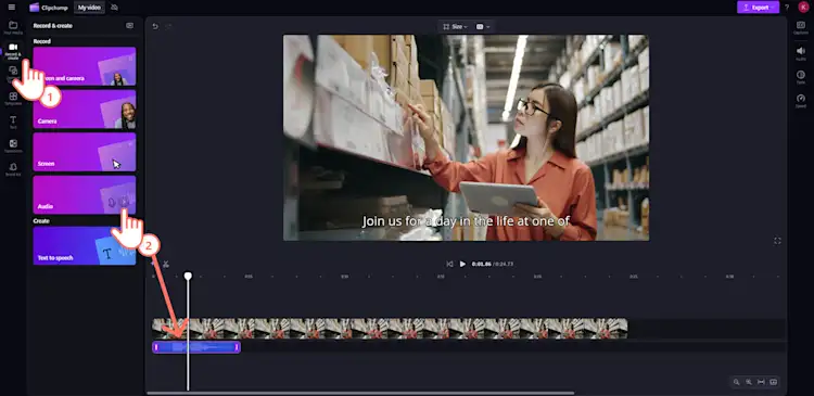 How to remove audio from video | Clipchamp Blog