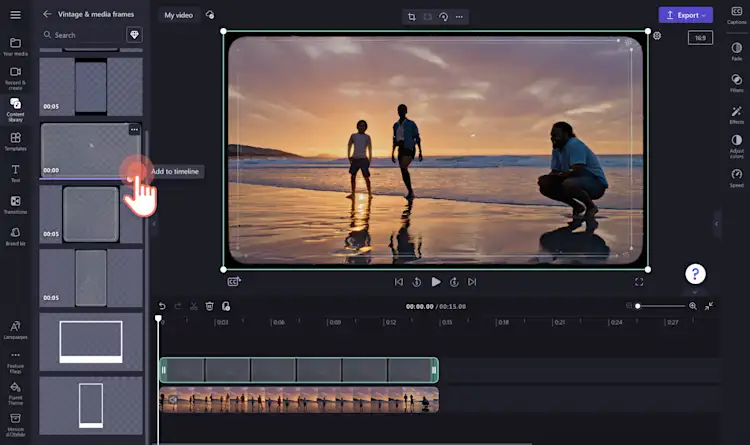 How to add video frames and borders | Clipchamp Blog