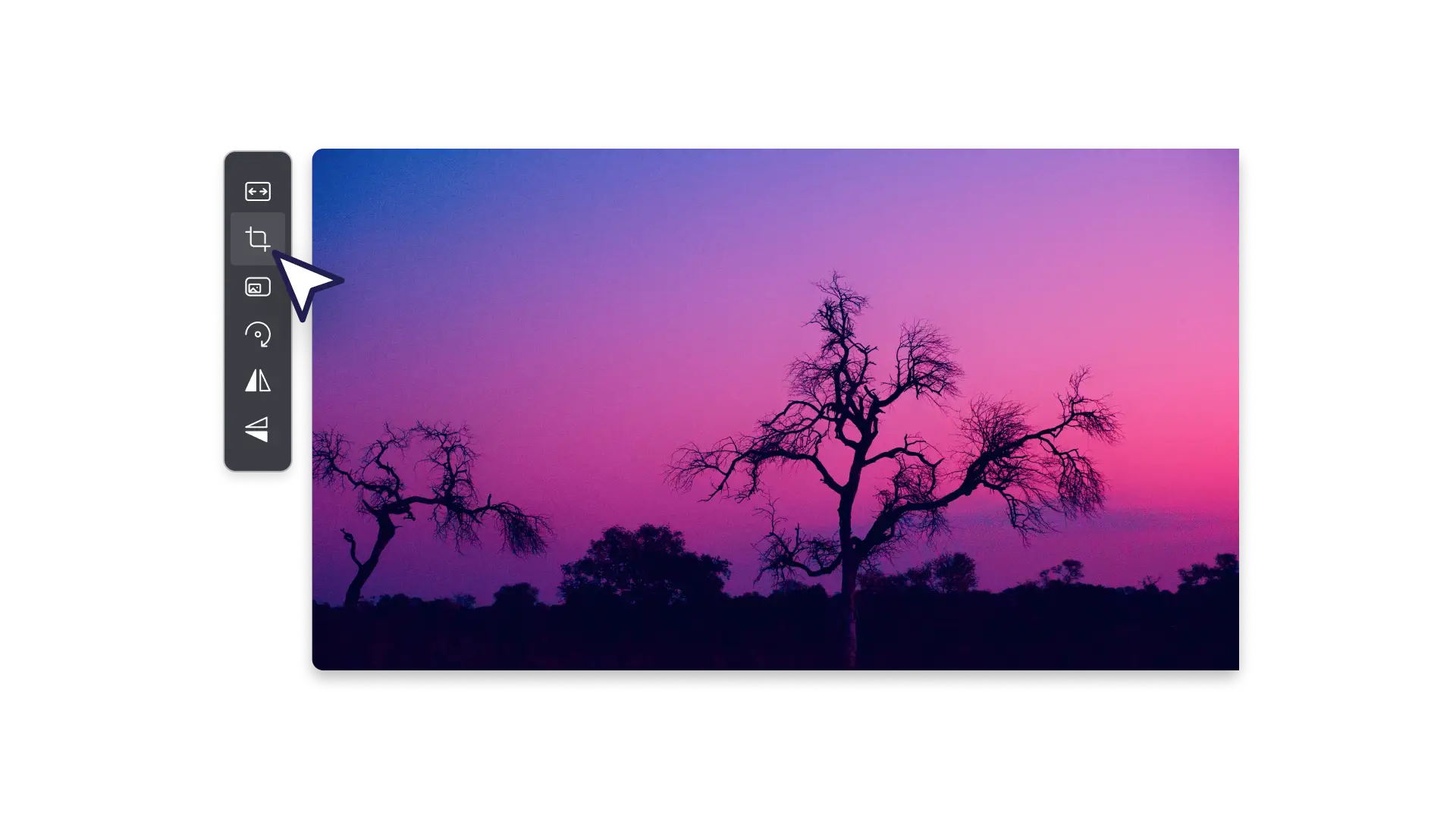 Crop a video online