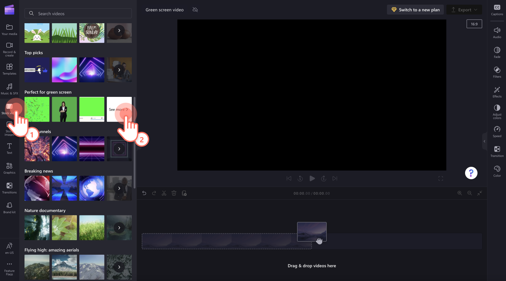 How to make green screen videos | Clipchamp Blog