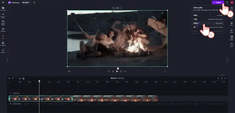 How to add VHS effect to videos | Clipchamp Blog