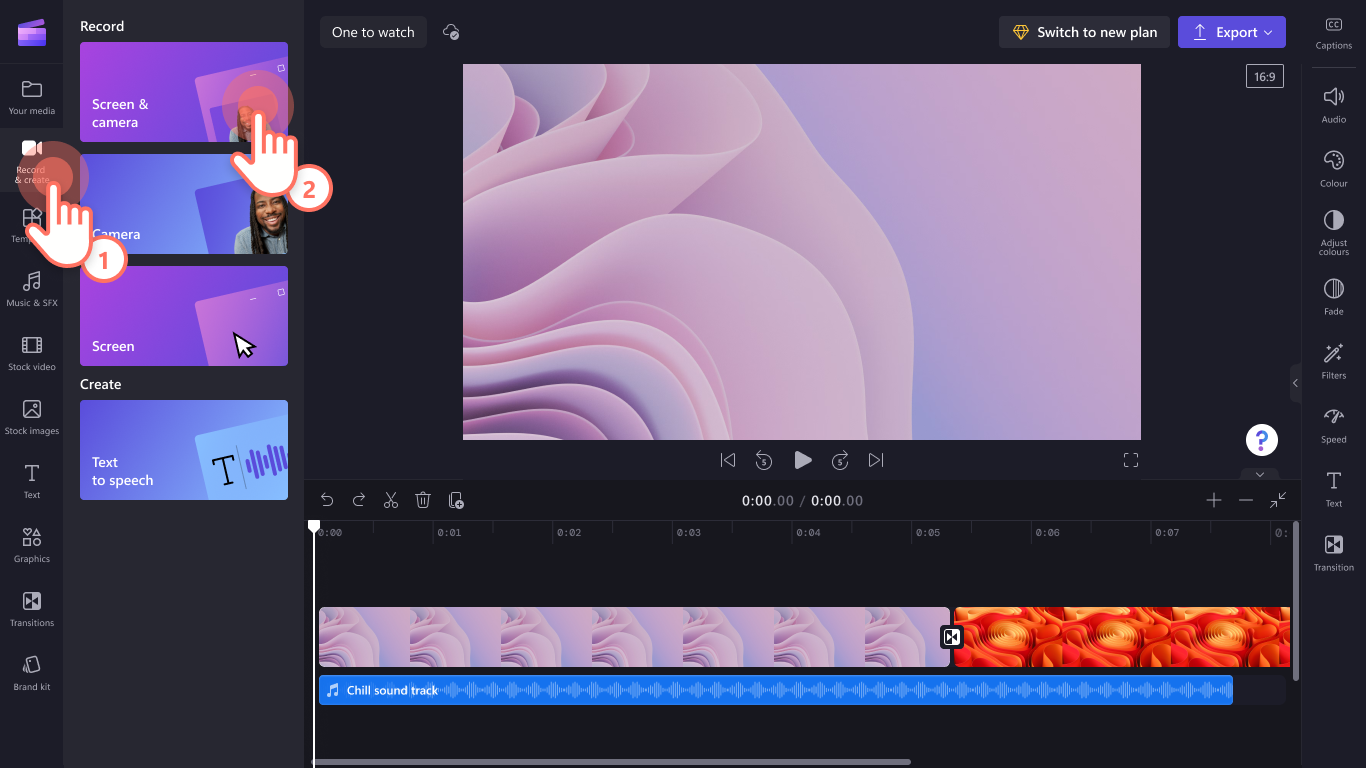 How to screen and camera record | Clipchamp Blog