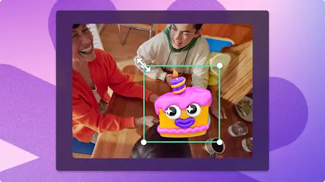 Add stickers to video | Free emojis, animated graphics, vector shapes ...