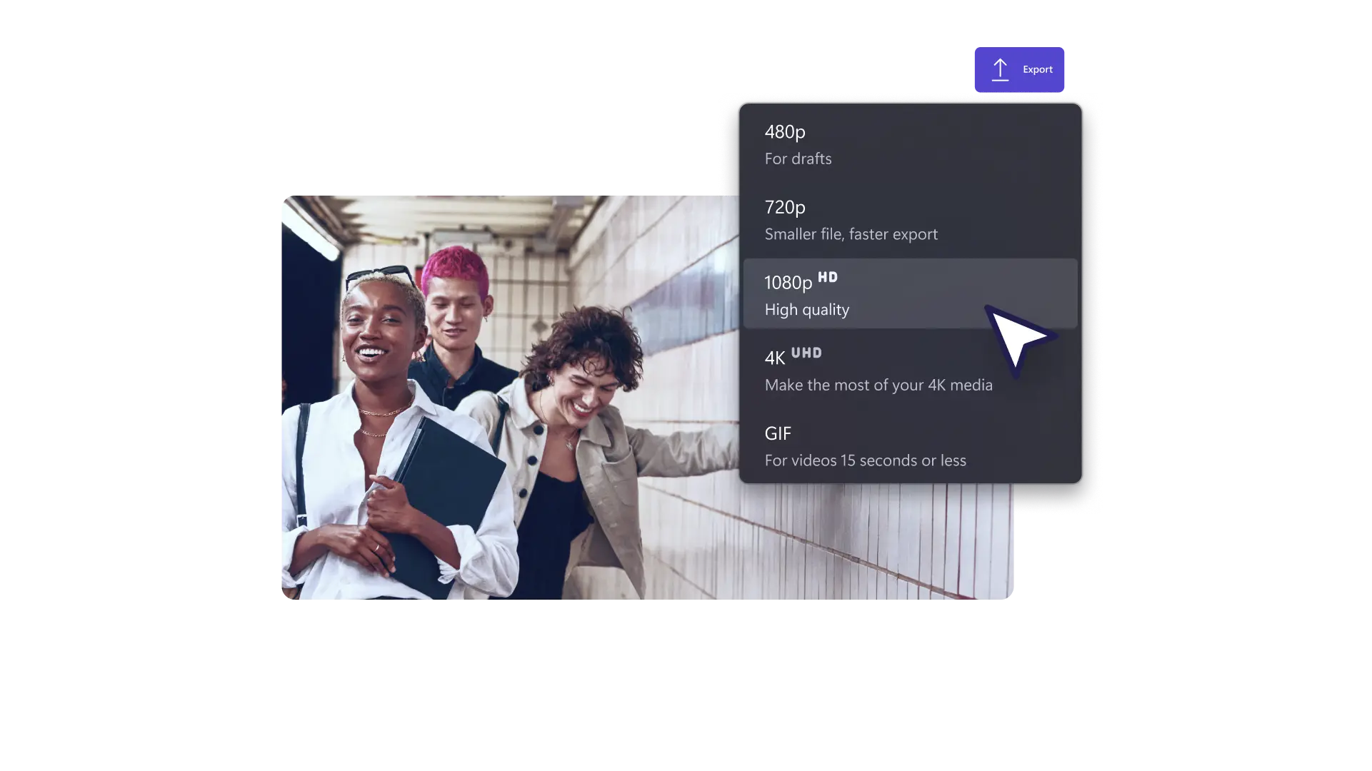 Video filters: add free and premium filters to videos