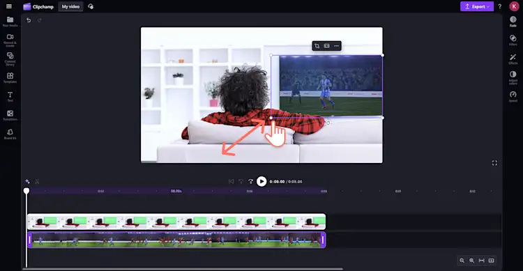 How to make green screen videos | Clipchamp Blog