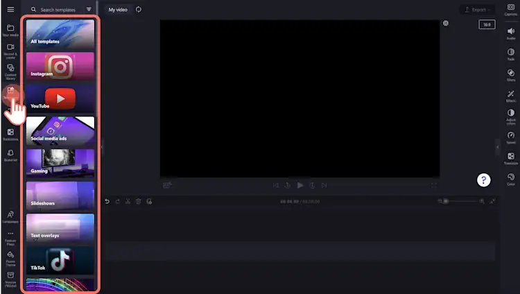 How to create videos using templates | Clipchamp Blog