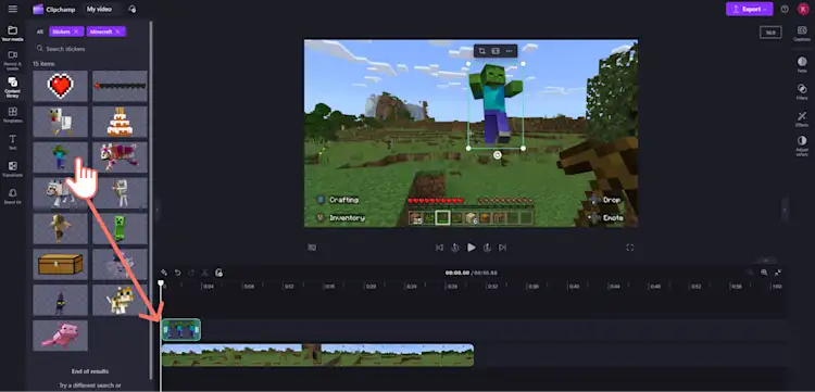 New! Minecraft and Sea of Thieves content in Clipchamp | Clipchamp Blog