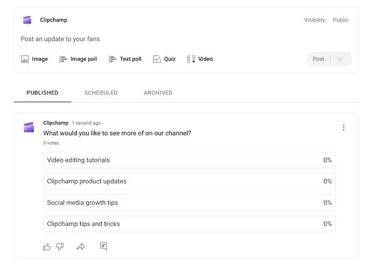 How to use YouTube polls to create more engagement on your channel ...