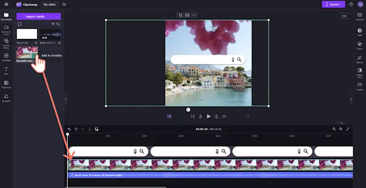 How to overlay text on video and GIFs | Clipchamp Blog