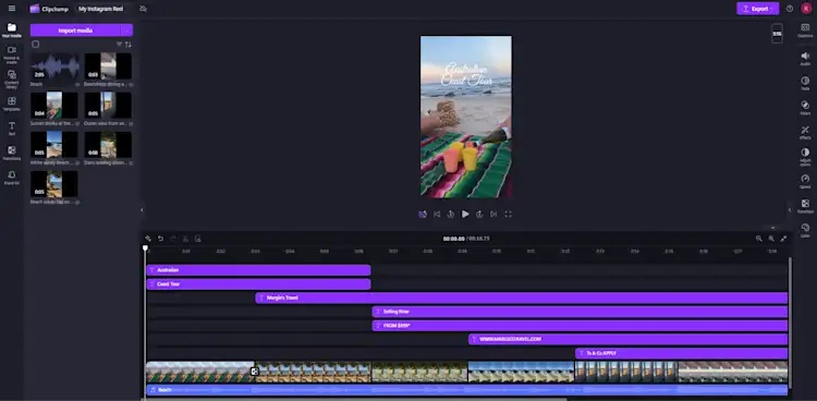 How to make Instagram Reels | Clipchamp Blog