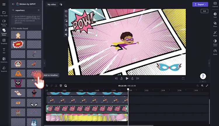 How to add GIFs to videos | Clipchamp Blog