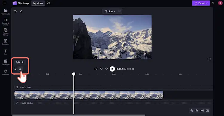 How to split videos online for free | Clipchamp Blog