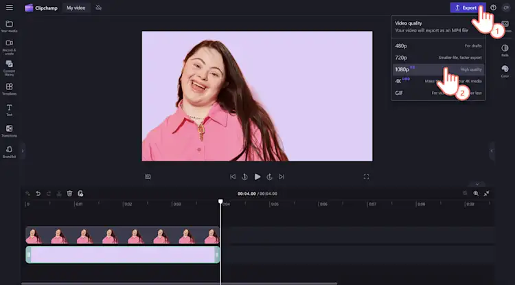 How to change image background color | Clipchamp Blog