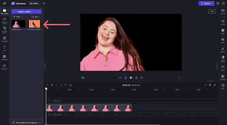 How to change image background color | Clipchamp Blog