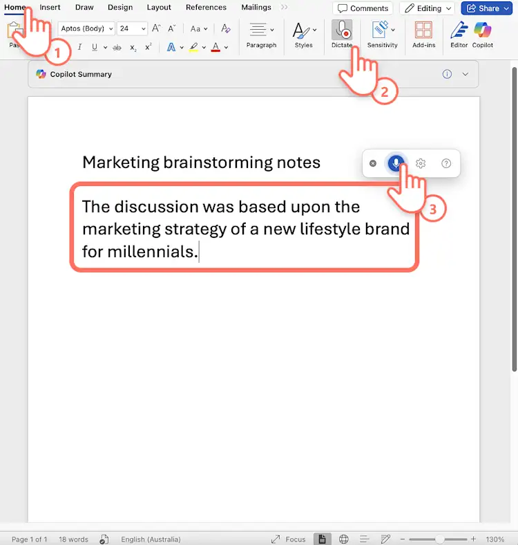How to transcribe audio to text in Microsoft | Clipchamp Blog