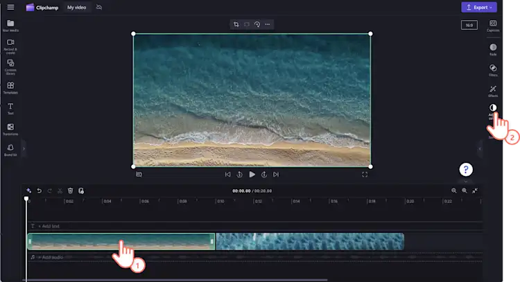 How to color correct a video online | Clipchamp Blog