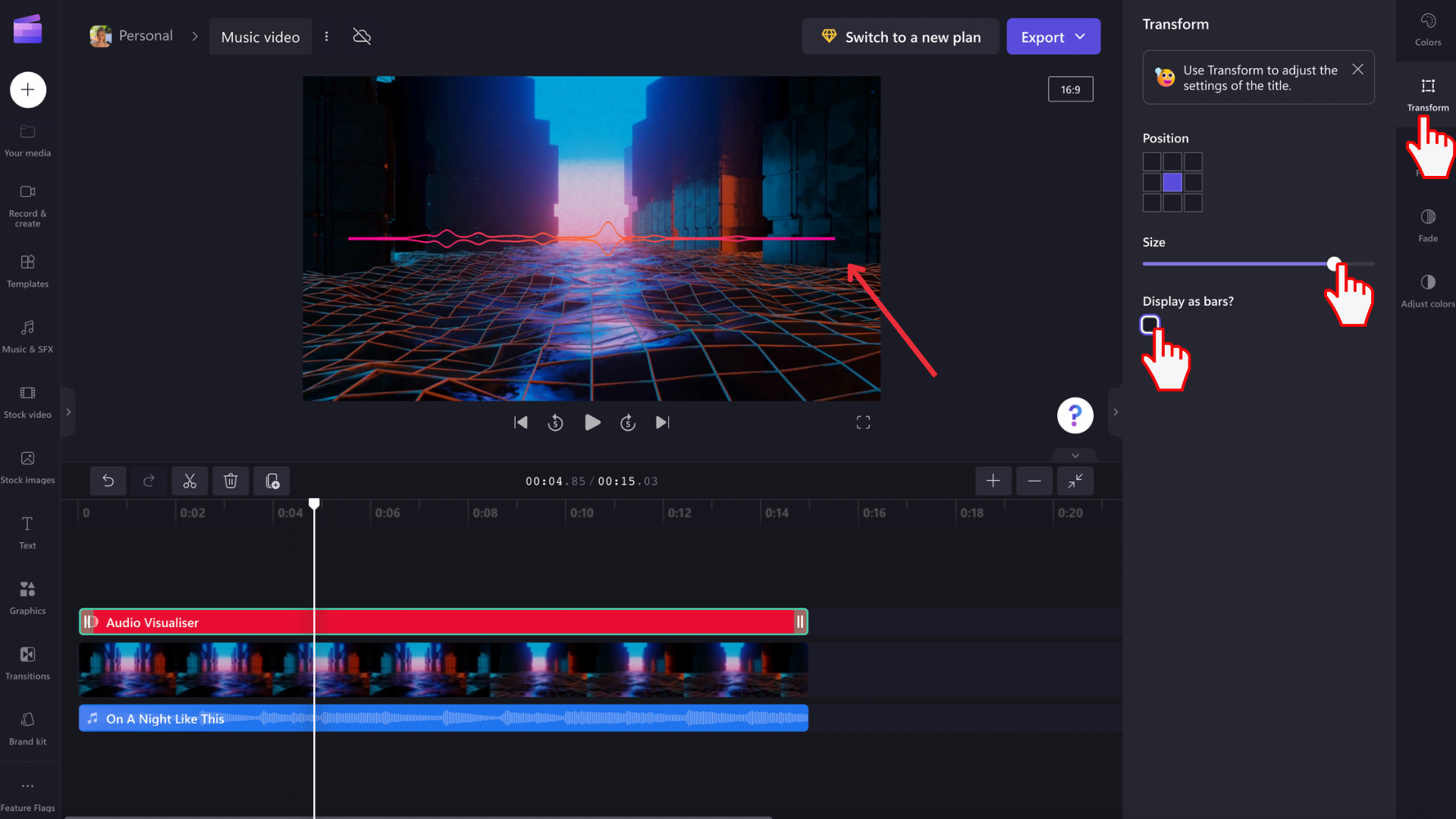 How to make a video with Clipchamp’s audio visualizer | Clipchamp Blog