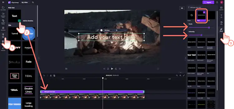 How to add VHS effect to videos | Clipchamp Blog