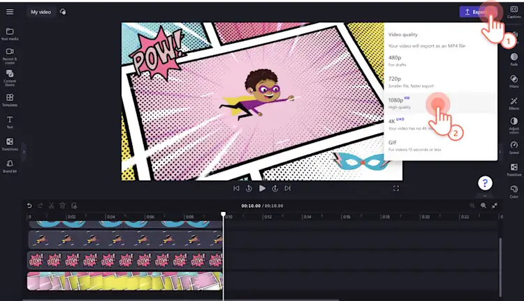 How to add GIFs to videos | Clipchamp Blog