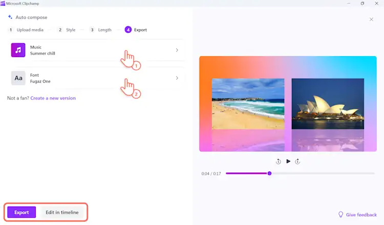 Create AI slideshow videos with Microsoft Photos and Clipchamp ...