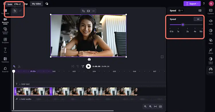 How to speed up and slow down videos | Clipchamp Blog