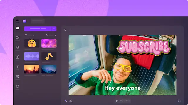 YouTube video templates and sound effects