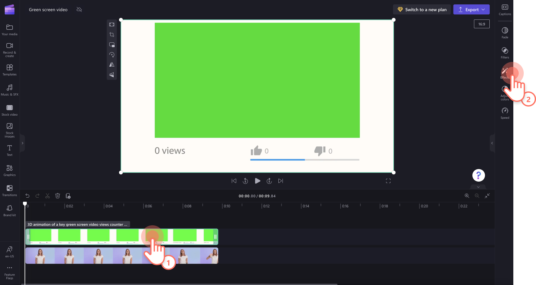 How to make green screen videos | Clipchamp Blog