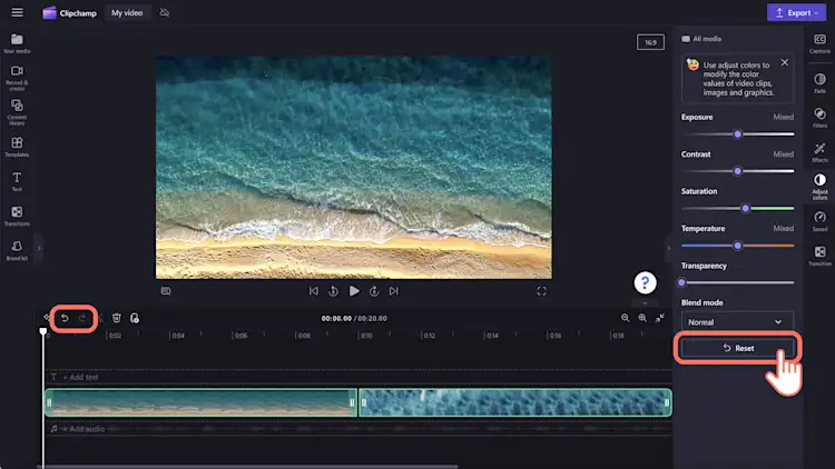 How to color correct a video online | Clipchamp Blog