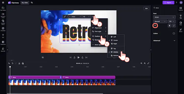 How to add text animation to a video online | Clipchamp Blog
