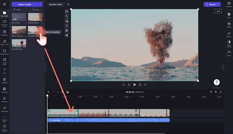 How to make a karaoke video | Clipchamp Blog