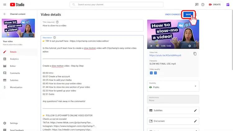 The ultimate guide to YouTube descriptions | Clipchamp Blog
