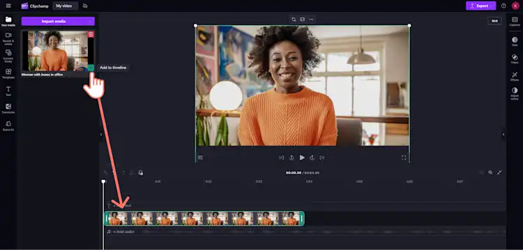 How to change image background color | Clipchamp Blog