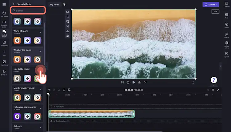 How to add sound effects to videos | Clipchamp Blog
