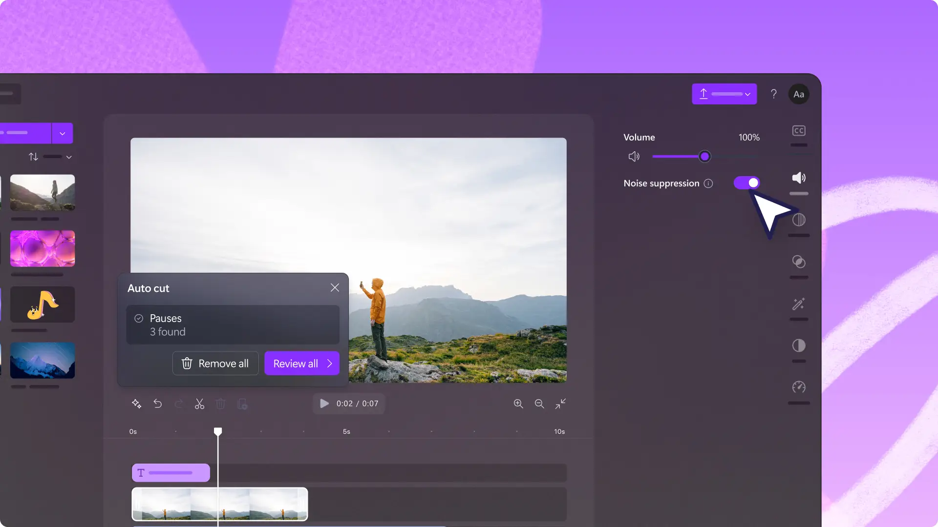 Funzionalità IA per migliorare l’audio: perfeziona la qualità dell ...