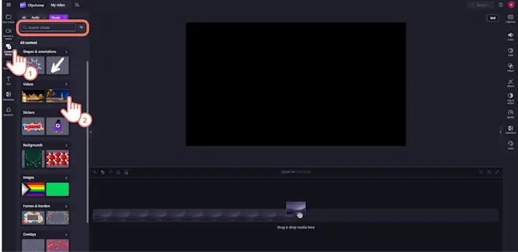 How to add VHS effect to videos | Clipchamp Blog